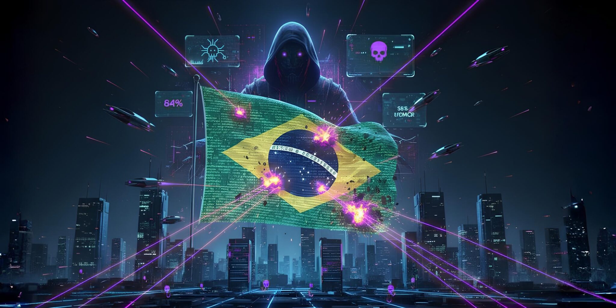 O Brasil concentrou 84% de todos os ciberataques identificados na ...